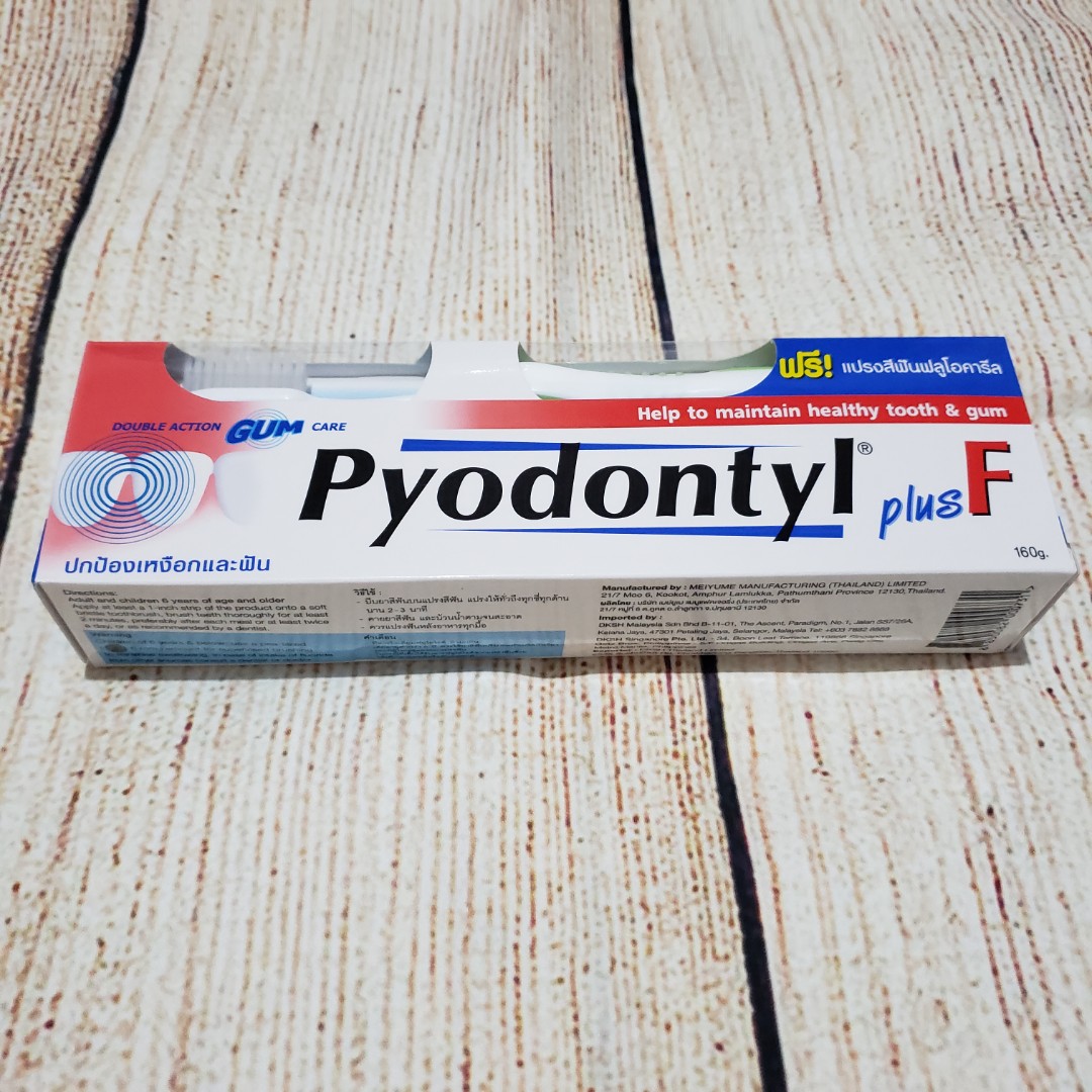 Pyodontyl Plus F Toothpaste, Beauty & Personal Care, Oral Care on Carousell