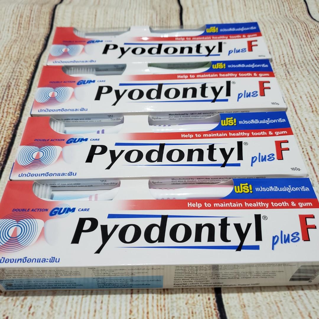 Pyodontyl Plus F Toothpaste, Beauty & Personal Care, Oral Care on Carousell