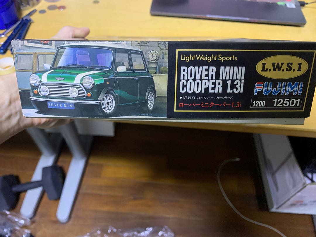 *Rare Vintage* Fujimi 1/24 Scale Rover Mini Cooper 1.3i Scale Model ...