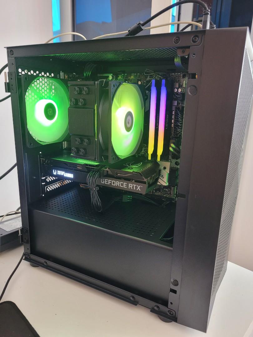 Ryzen 5 5600X + RTX 3060 12GB Custom Gaming Desktop PC, Computers ...