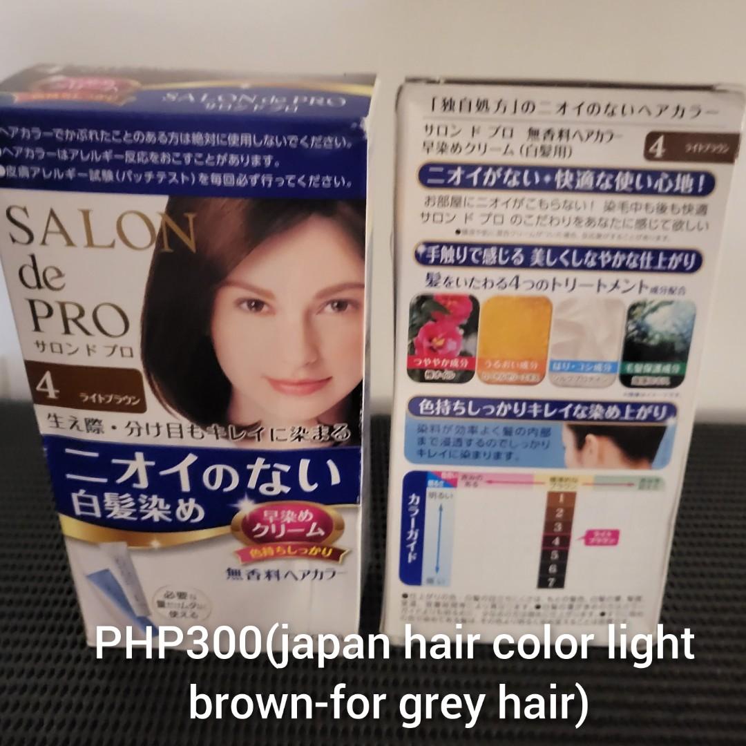 Salon De Pro Hair Color Light Brown 2boxes, Beauty & Personal Care ...