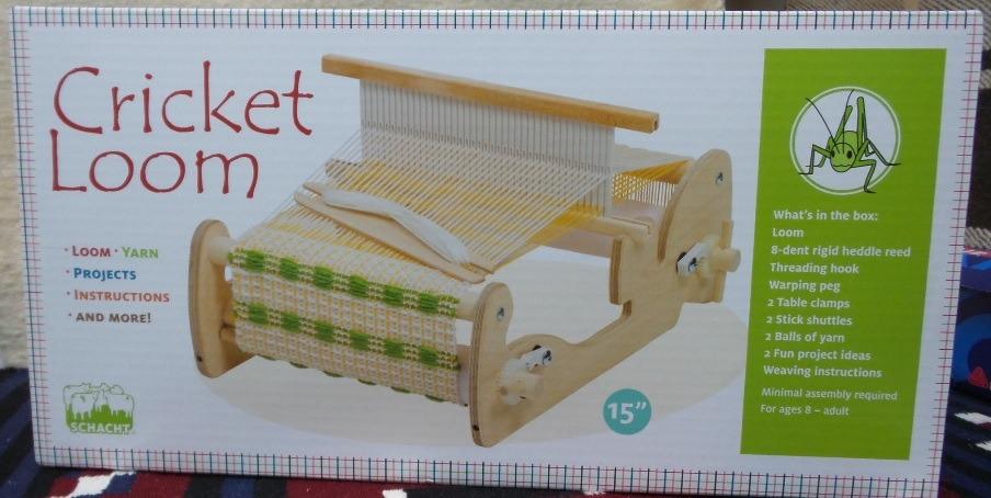 Schacht Cricket Loom 15-inch Rigid Heddle Loom Weaving, Hobbies & Toys ...