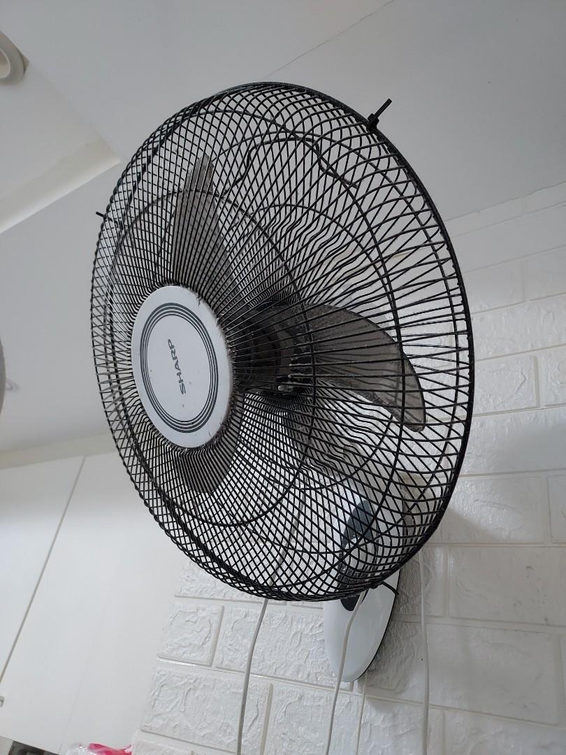 Sharp Wall Fan, TV & Home Appliances, Other Home Appliances on Carousell