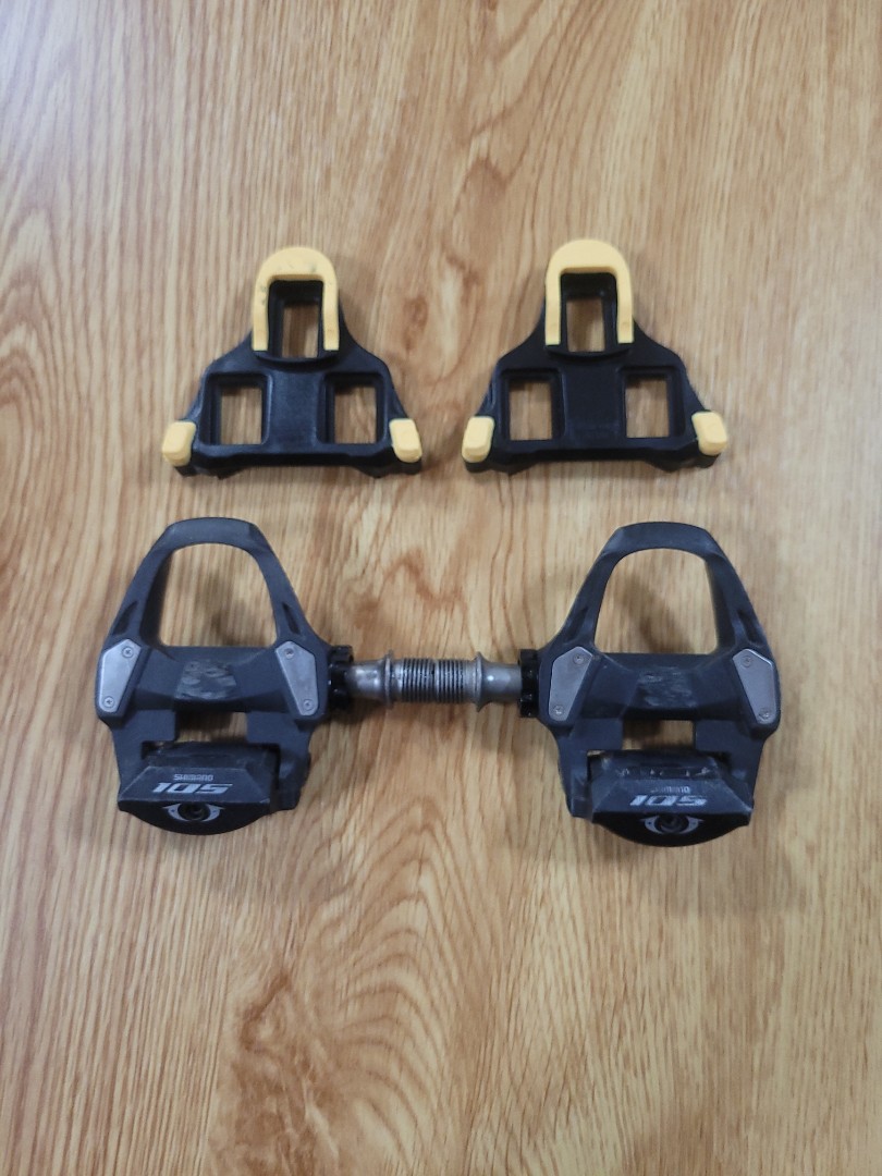 Shimano 105 SPD - SL R7000 pedals + new cleats, Sports Equipment ...