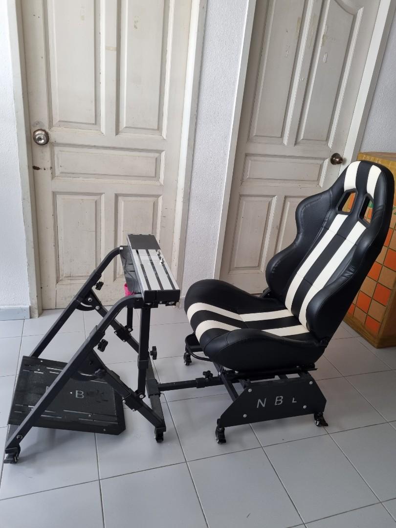 Sim Racing wheel mount, Video Gaming, Gaming Accessories, Controllers ...