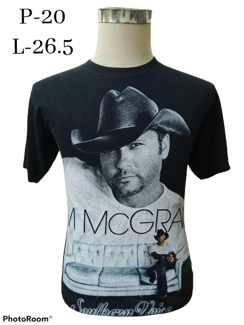 SOLO SINGER TIM MCGRAW, Men's Fashion, Tops & Sets on Carousell