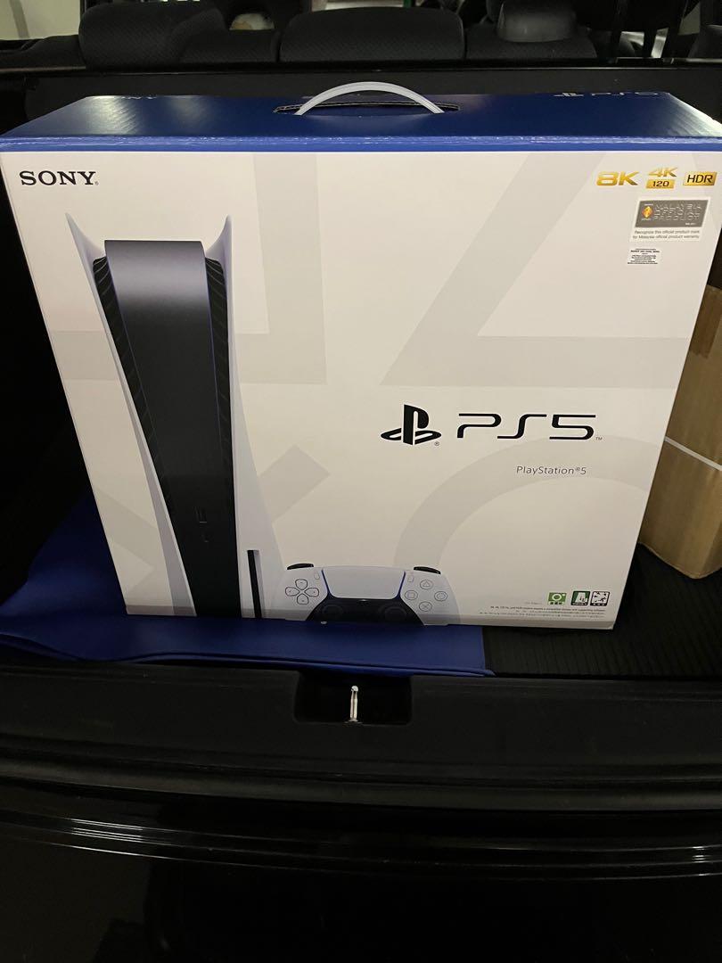 Sony ps5 disc edition, Video Gaming, Video Game Consoles on Carousell