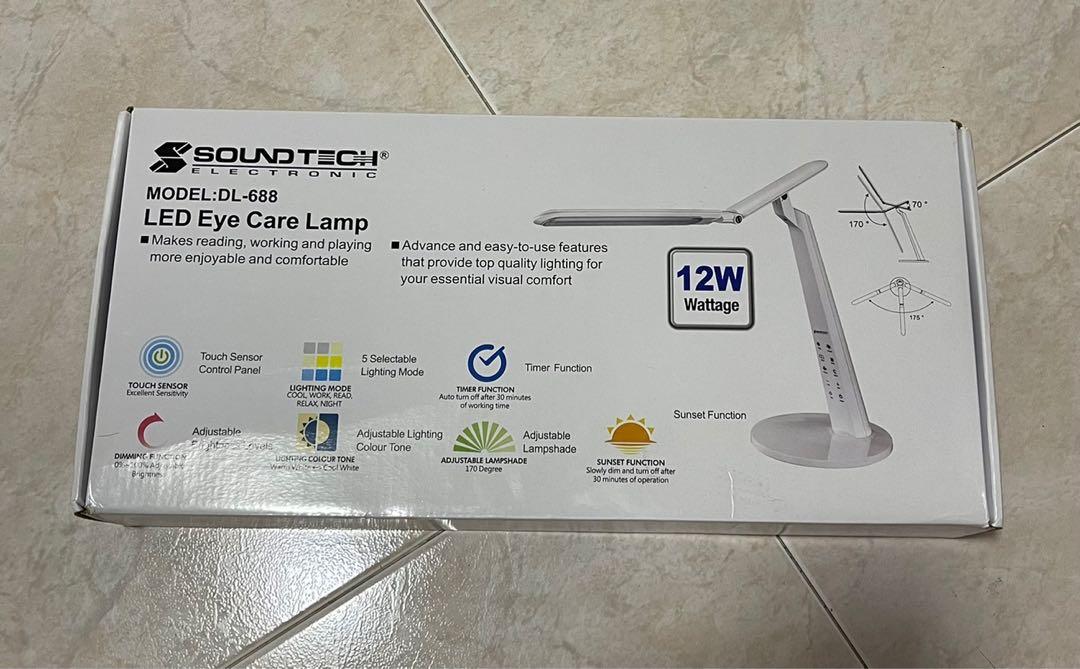 Soundtech LED Eye Care Lamp Model DL-688, Computers & Tech, Desktops on ...