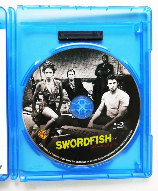 Swordfish (Genuine Blu-Ray, Amazon USA Imported Bluray, 1080p 16x9 ...