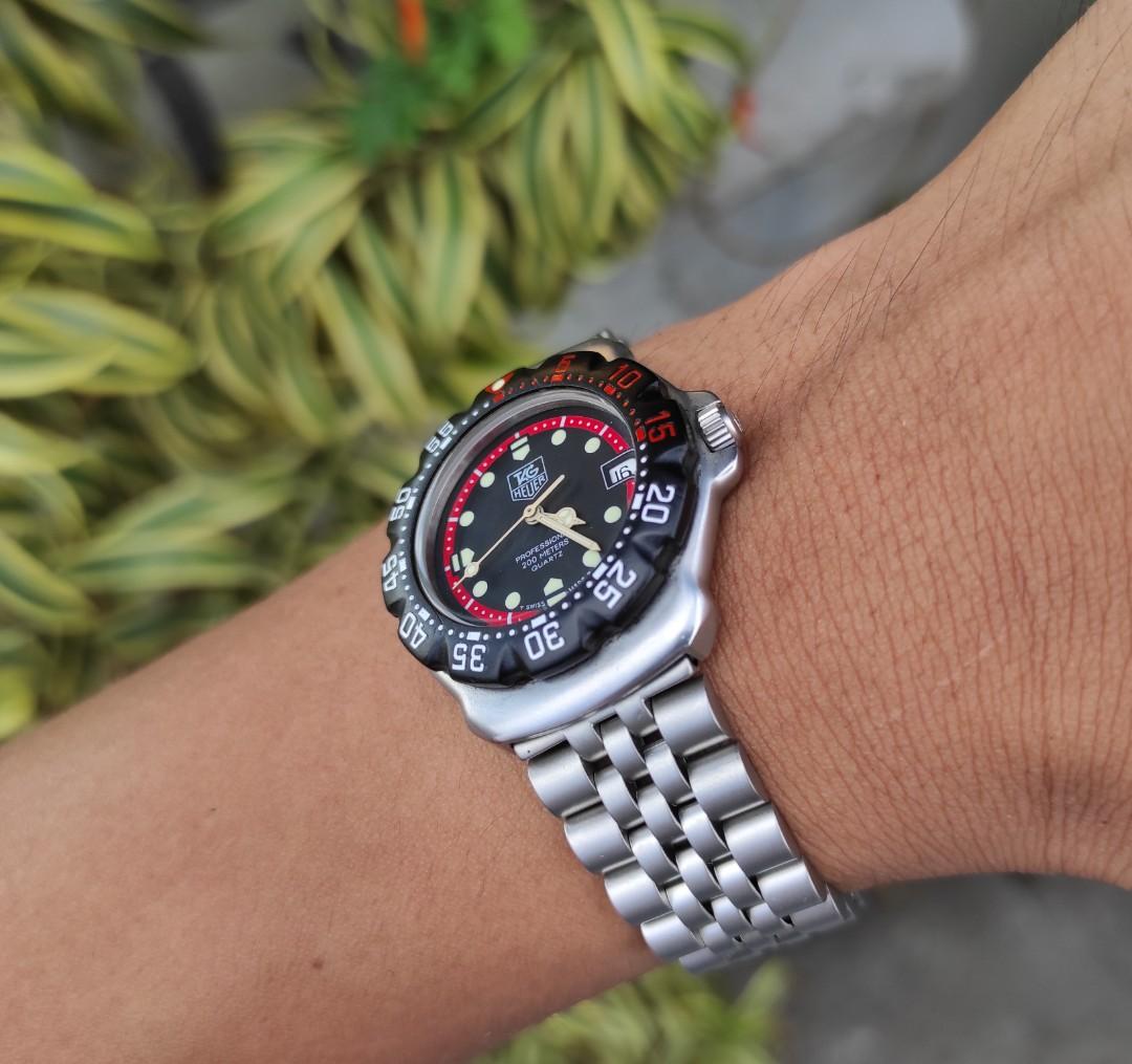 Tag Heuer F1 Classic Midsize - Black Dial, Men's Fashion, Watches ...