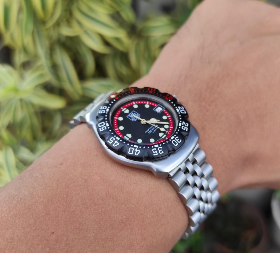 Tag Heuer F1 Classic Midsize - Black Dial, Men's Fashion, Watches ...