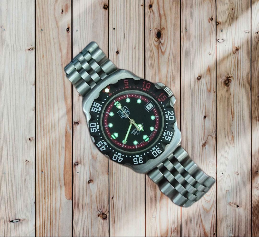 Tag Heuer F1 Classic Midsize - Black Dial, Men's Fashion, Watches ...