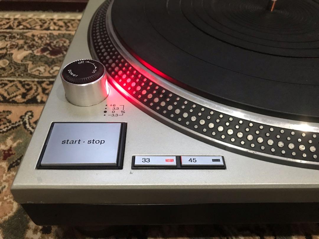 Technics SL-1200 MK3 Turntable Vinyl LP Piring Hitam Player, Audio on ...