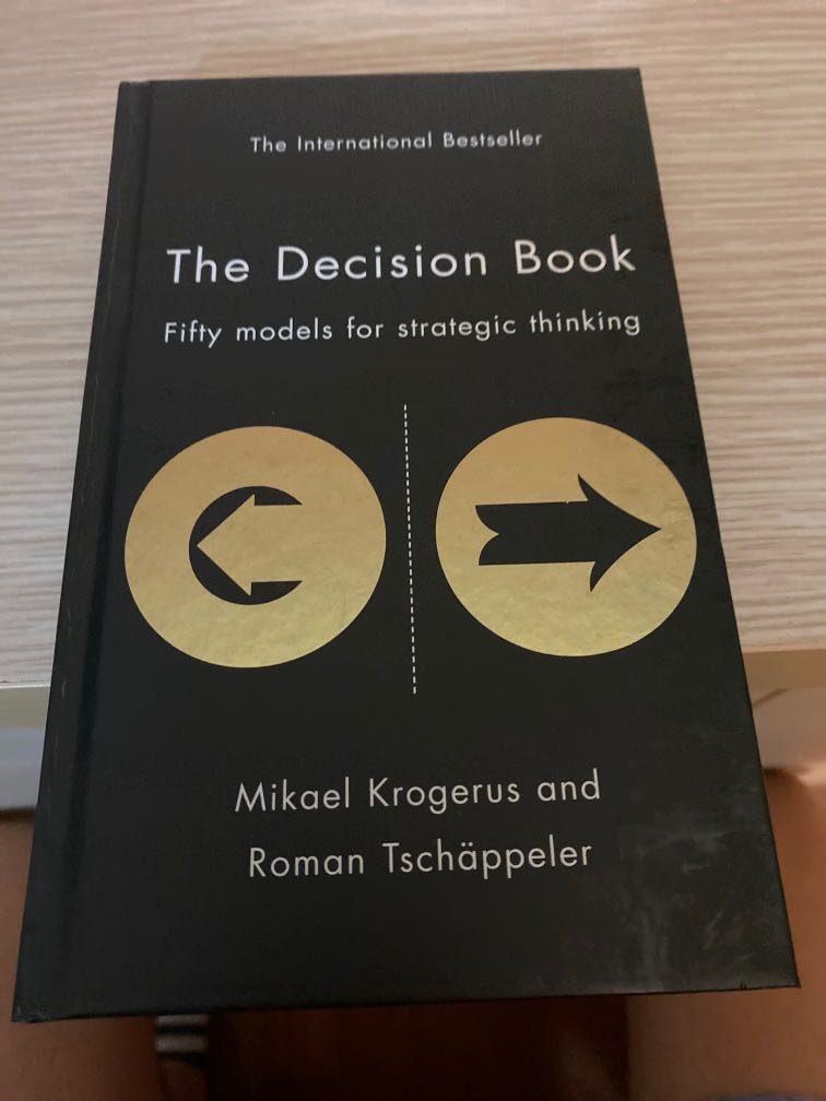 The Decision Book - 50 models for strategic thinking, Hobbies & Toys ...