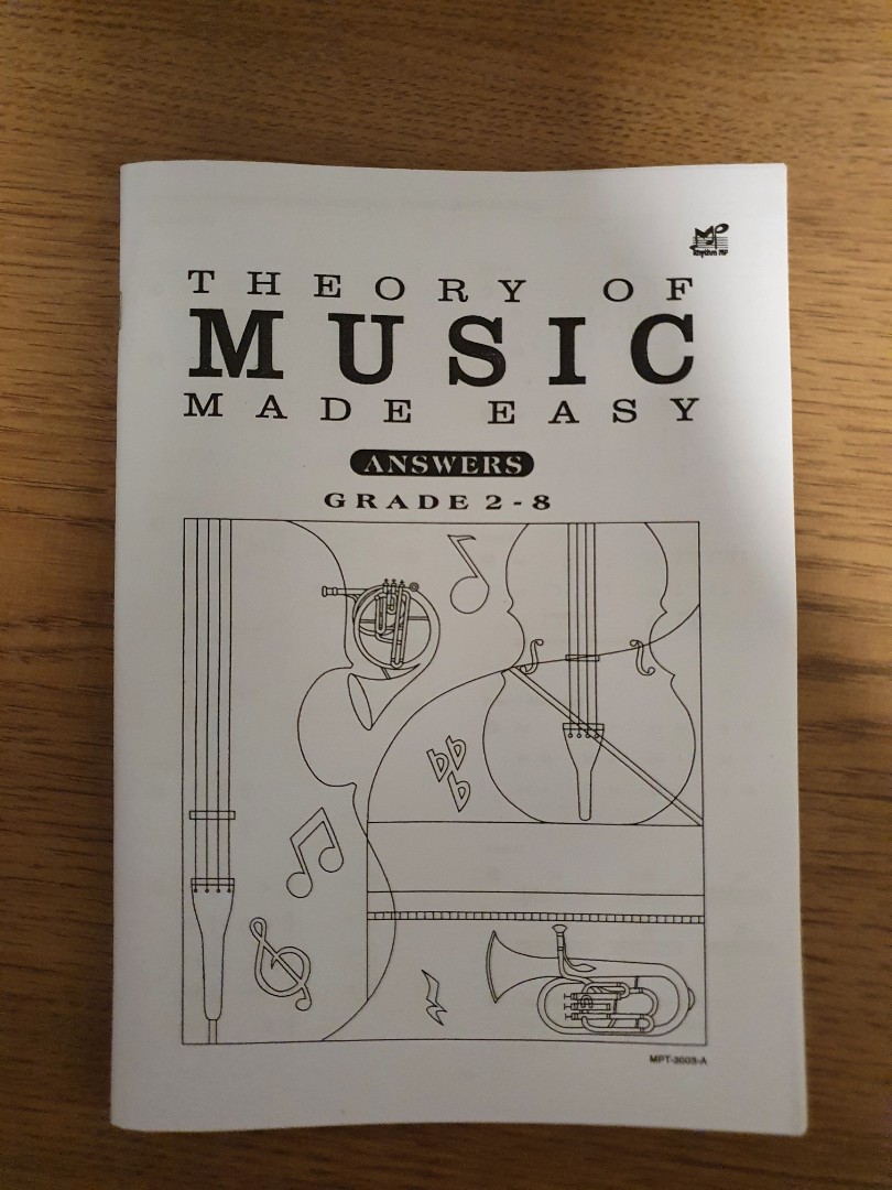 Theory of Music Made Easy Answers (Grades 2-8), Hobbies & Toys, Books ...