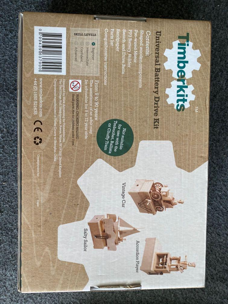 Timberkits Battery Drive Kit, Hobbies & Toys, Toys & Games on Carousell