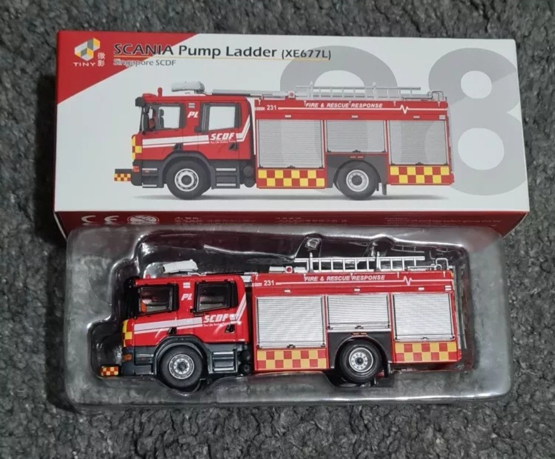 TINY DIECAST SCDF PL231 LIMITED EDITION MODEL, Hobbies & Toys, Toys ...