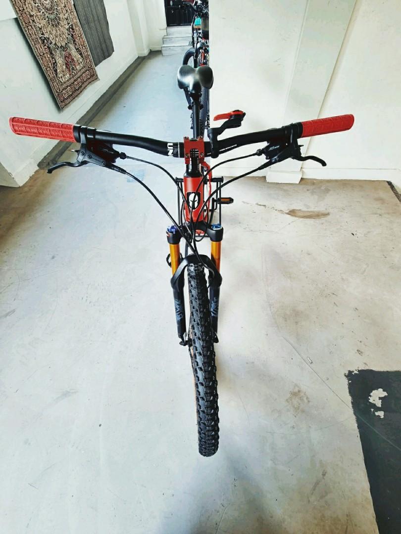 17INCH TITAN MOUNTAIN BIKE MTB in Red MAXXIS Tyres SHIMANO inclusive ...