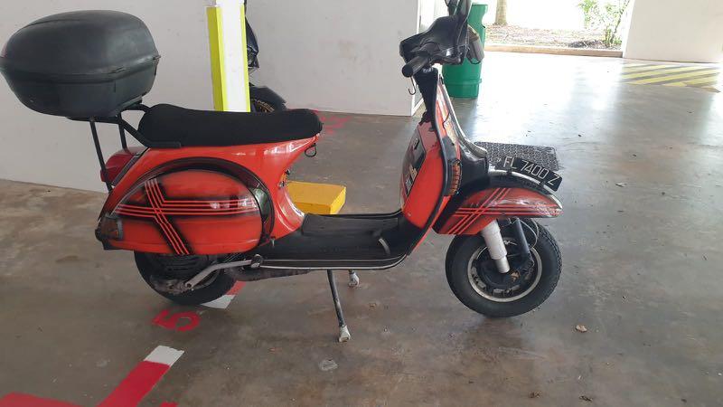 Vespa Excel 150, Motorcycles, Motorcycles for Sale, Class 2B on Carousell