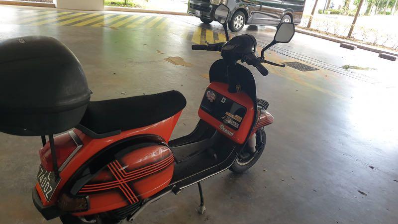 Vespa Excel 150, Motorcycles, Motorcycles for Sale, Class 2B on Carousell