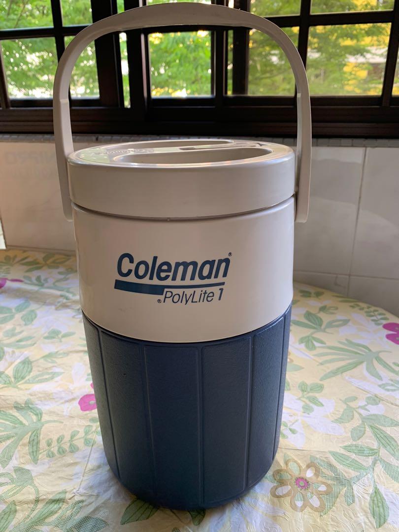 Vintage Coleman Polylite 1 Gallon Water Cooler Jug, TV & Home ...
