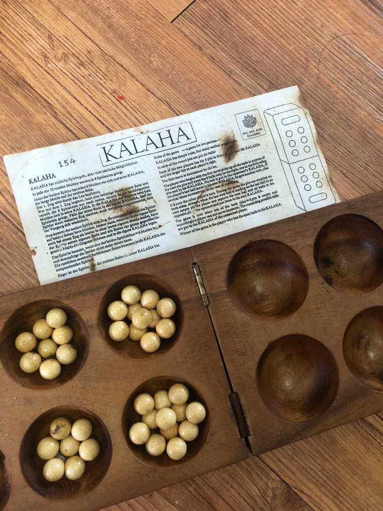 Vintage Kalaha Game, Hobbies & Toys, Toys & Games on Carousell