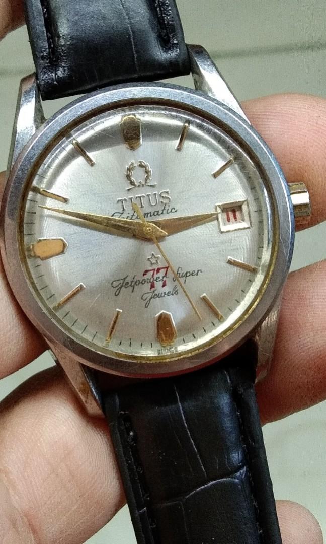 Vintage Titus automatic watch on Carousell