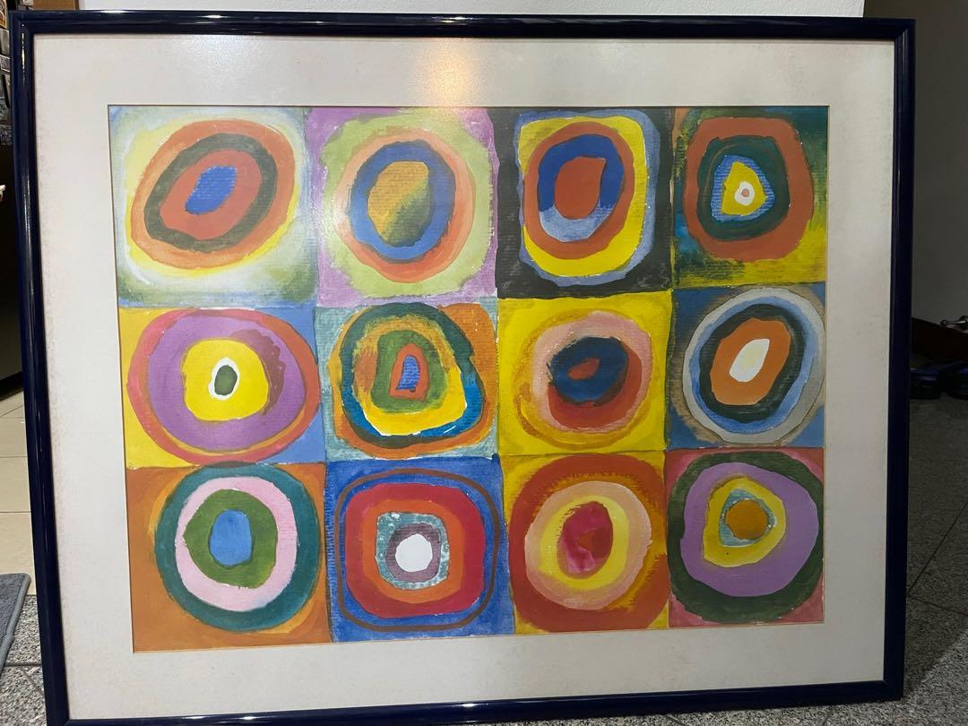 Squares With Concentric Circles By Wassily Kandinsky Inka