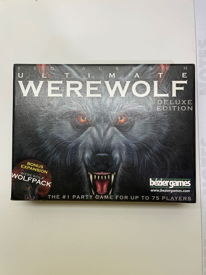 Werewolf Card Game (Deluxe Edition), Hobbies & Toys, Toys & Games on ...