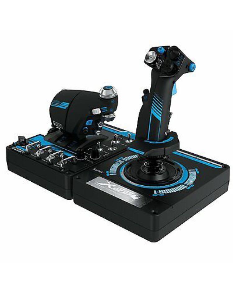 X56 RHINO HOTAS joystick throttle, Video Gaming, Gaming Accessories ...