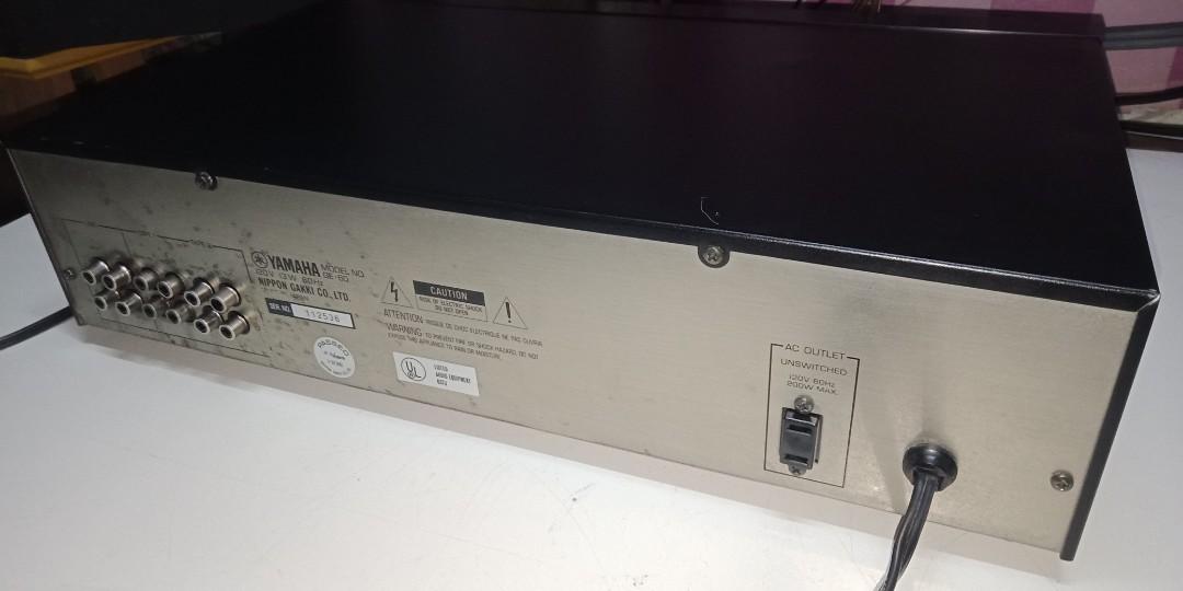 Yamaha GE-60 Graphic Equalizer, Audio, Soundbars, Speakers & Amplifiers ...