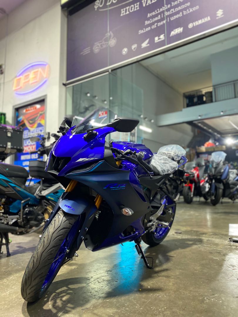 Yamaha R15 V4 V4M, Motorcycles, Motorcycles for Sale, Class 2B on Carousell