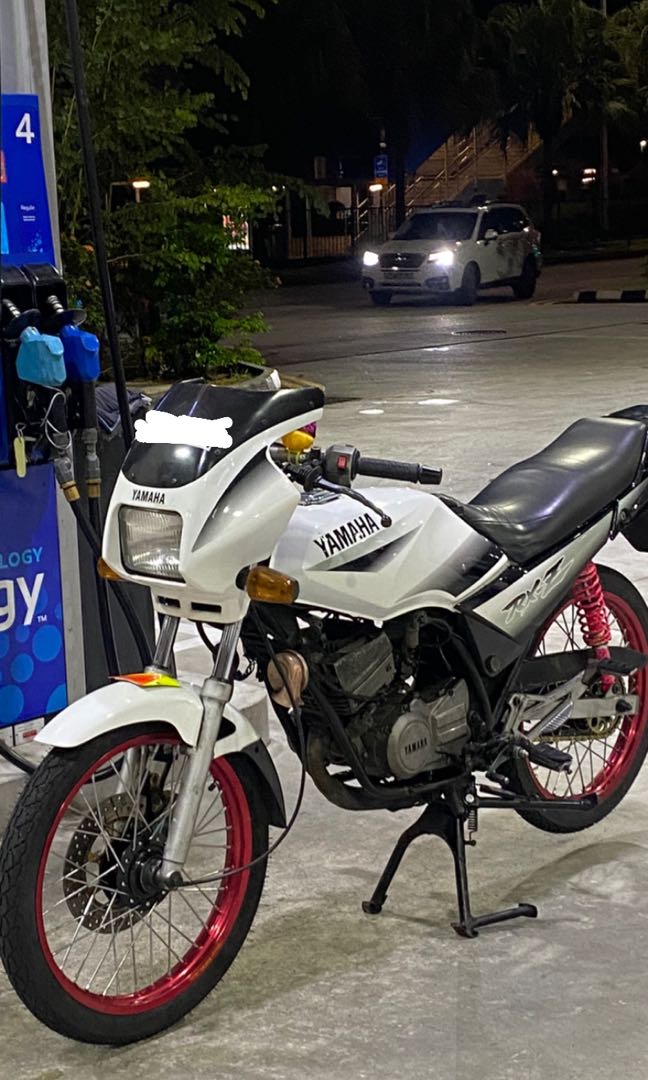 Yamaha Rxz, Motorcycles, Motorcycles for Sale, Class 2B on Carousell