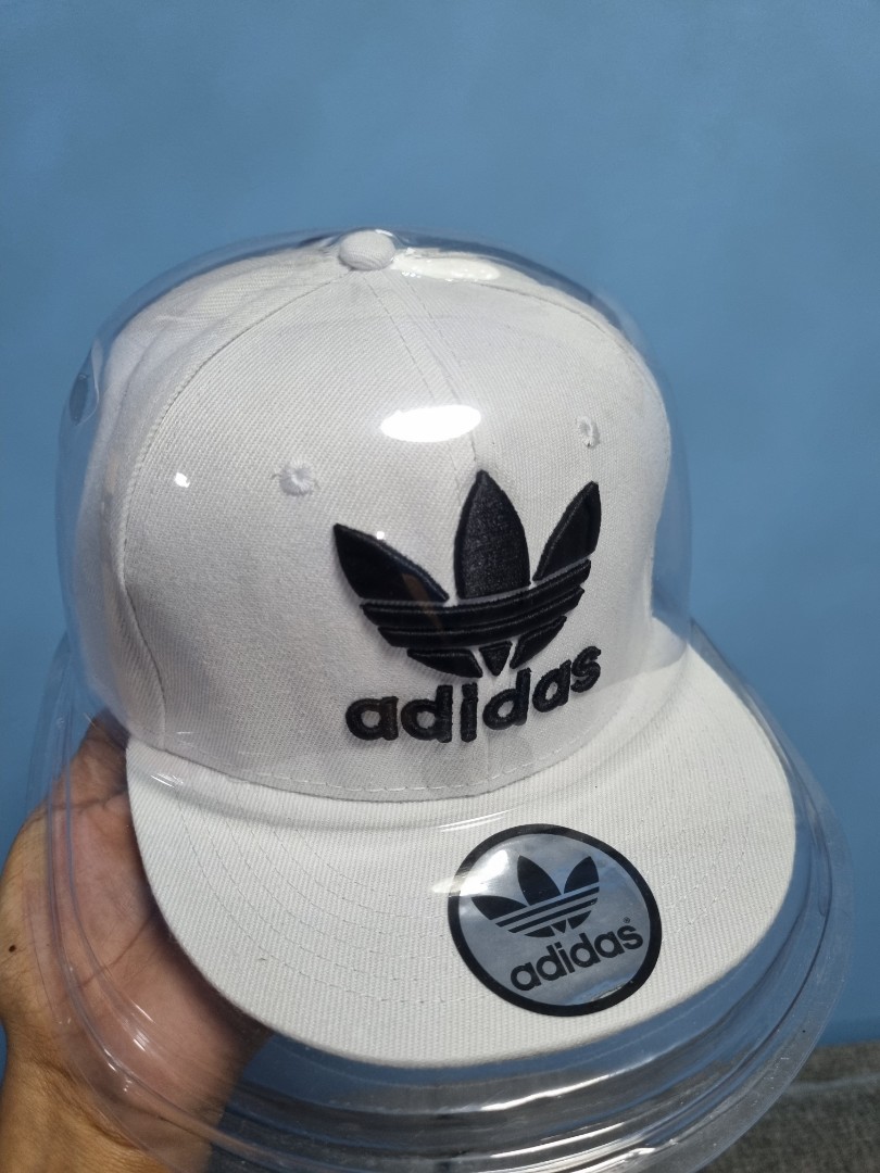 Adidas White Cap, Men's Fashion, Watches & Accessories, Caps & Hats on ...