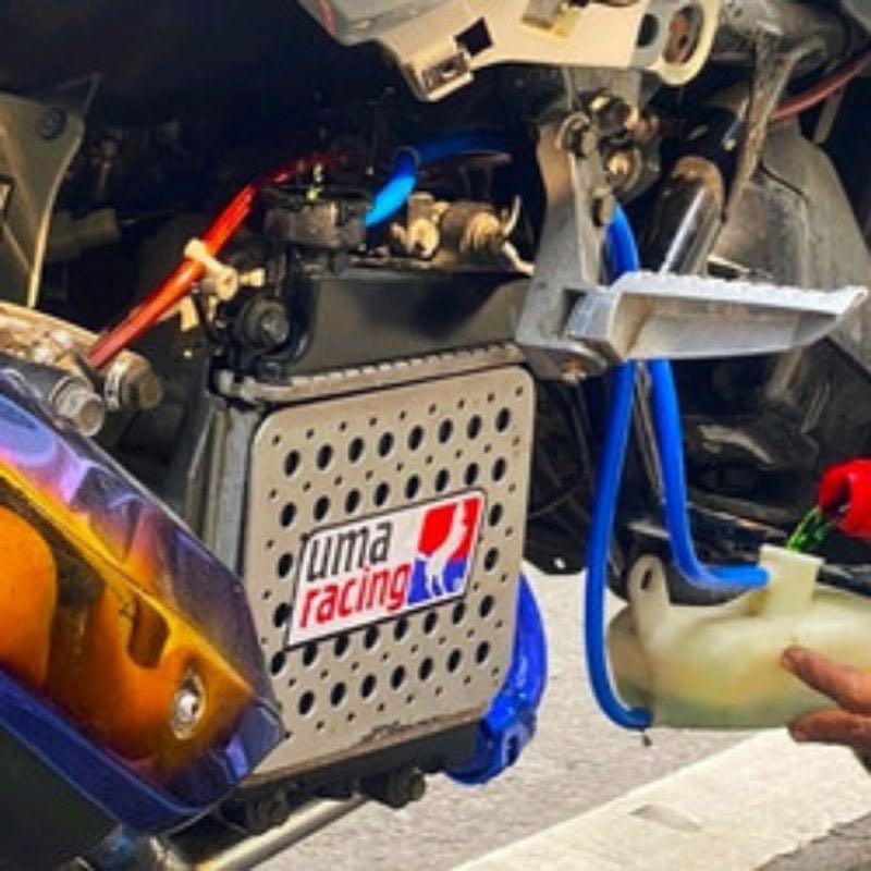 Aerox/NMAX Radiator/Coolant Reservoir Hose (Green), Motorcycles ...