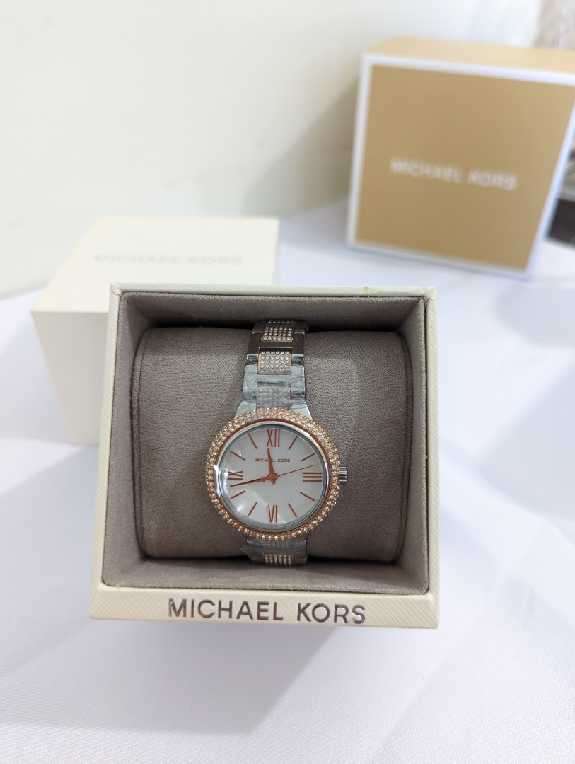 Authentic Michael Kors Taryn MK 4461 Quartz Diamond Accents, Women's ...