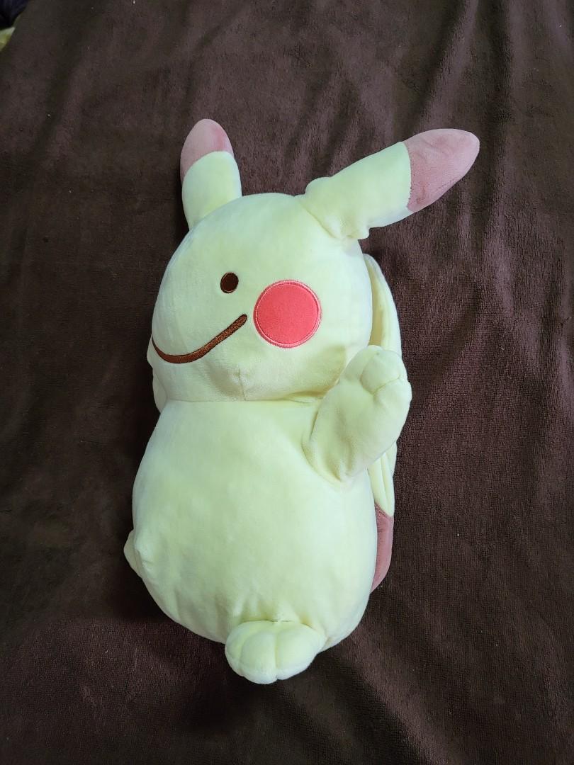 Authentic Rare Large (Big) Ditto Smiley Face Pokemon Pikachu Plush Soft ...