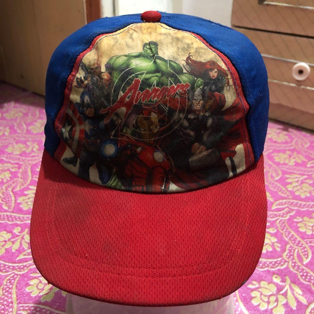 avengers cap , caps , topi bundle , comic, Men's Fashion, Watches ...