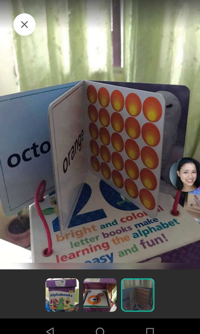 BABY EINSTEIN'S ALPHABOOKS CHILDREN ALPHABET BOOKS, Hobbies & Toys ...