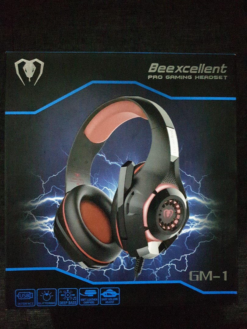 Beexcellent Gaming Headset, Audio, Headphones & Headsets on Carousell