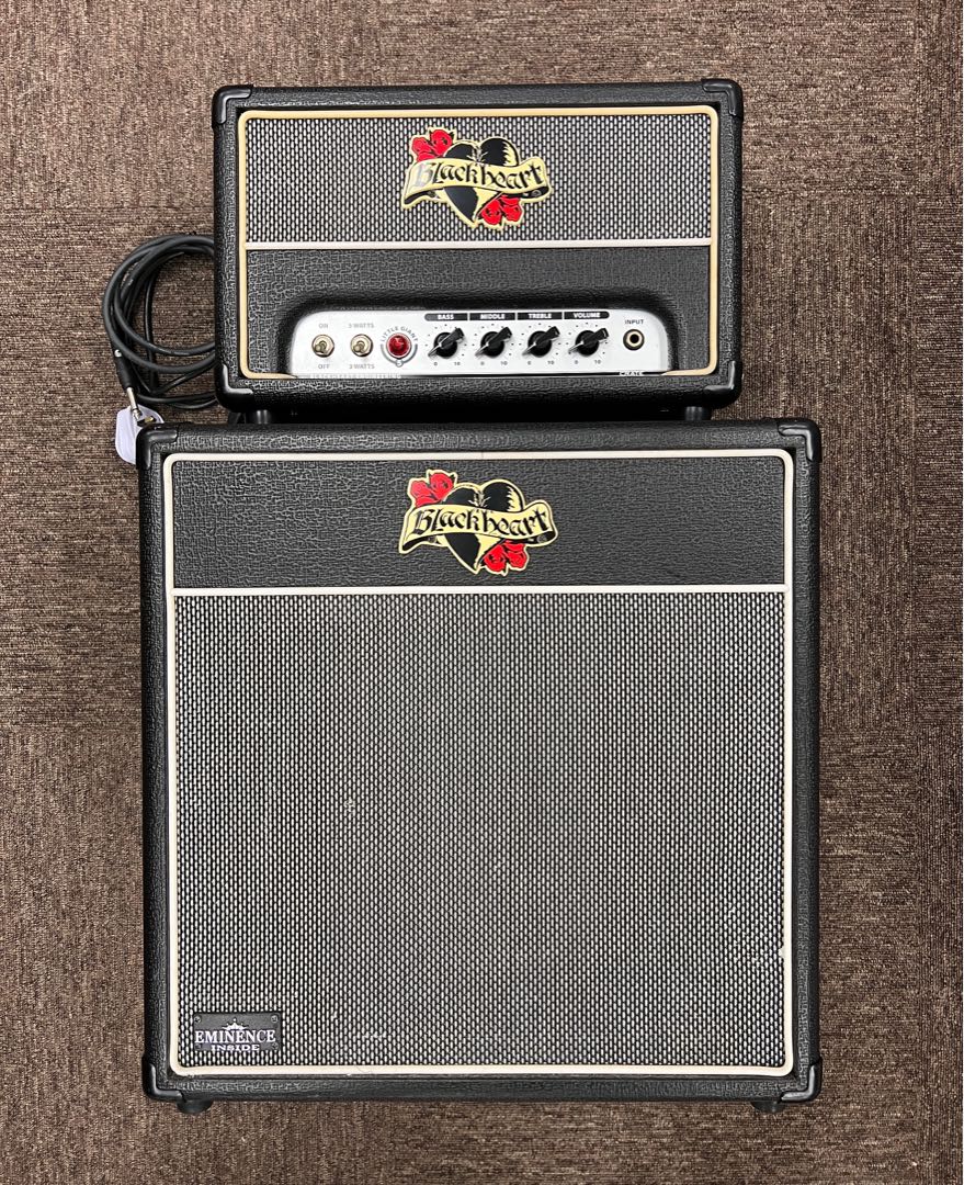 Blackheart Little Giant BH5H Tube Amplifier + BH112 12” Speaker Cabinet ...