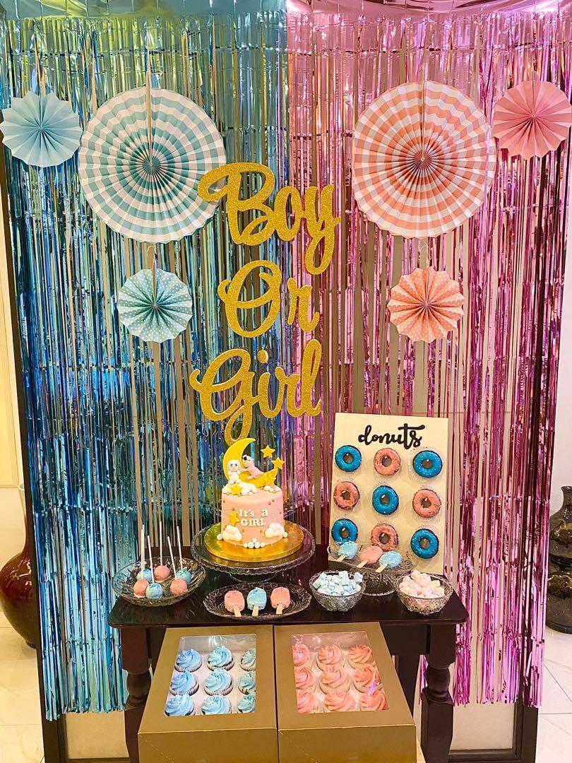 Boy Or Girl 8" Styro Letter Gender Reveal Party decoration, Hobbies ...