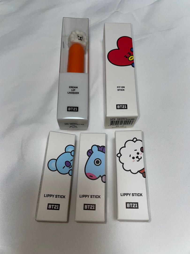 BT21 Lippy Stick, Beauty & Personal Care, Face, Makeup on Carousell