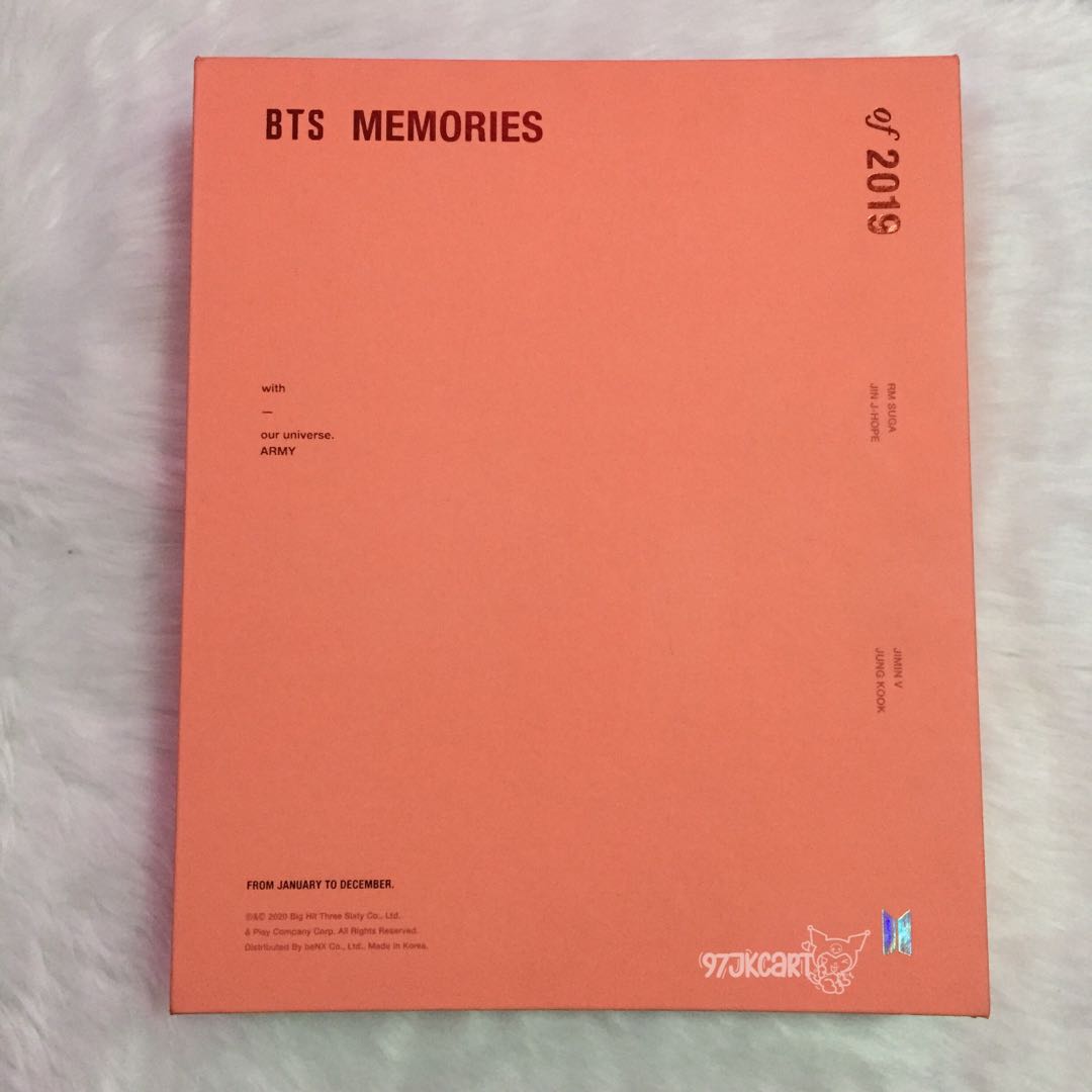 bts memories of 2019 dvd unsealed ( photobook & discs only ), Hobbies ...