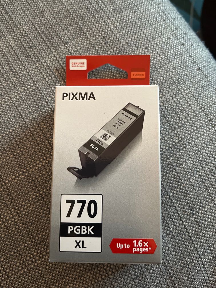 Canon 770 PGBK XL, Computers & Tech, Printers, Scanners & Copiers on ...