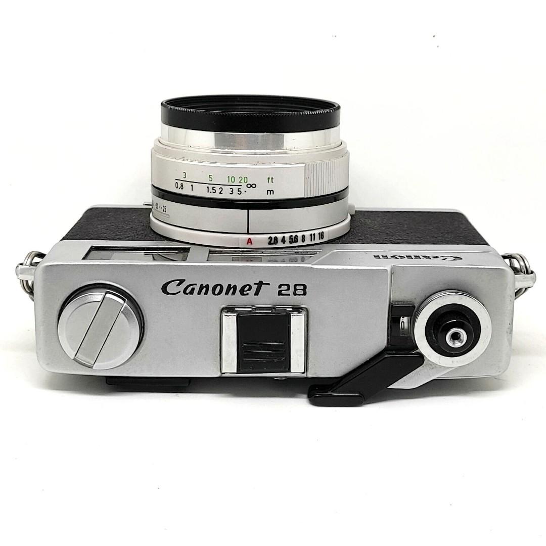Canon Canonet 28 Rangefinder 35mm Film Camera, Photography, Cameras on ...