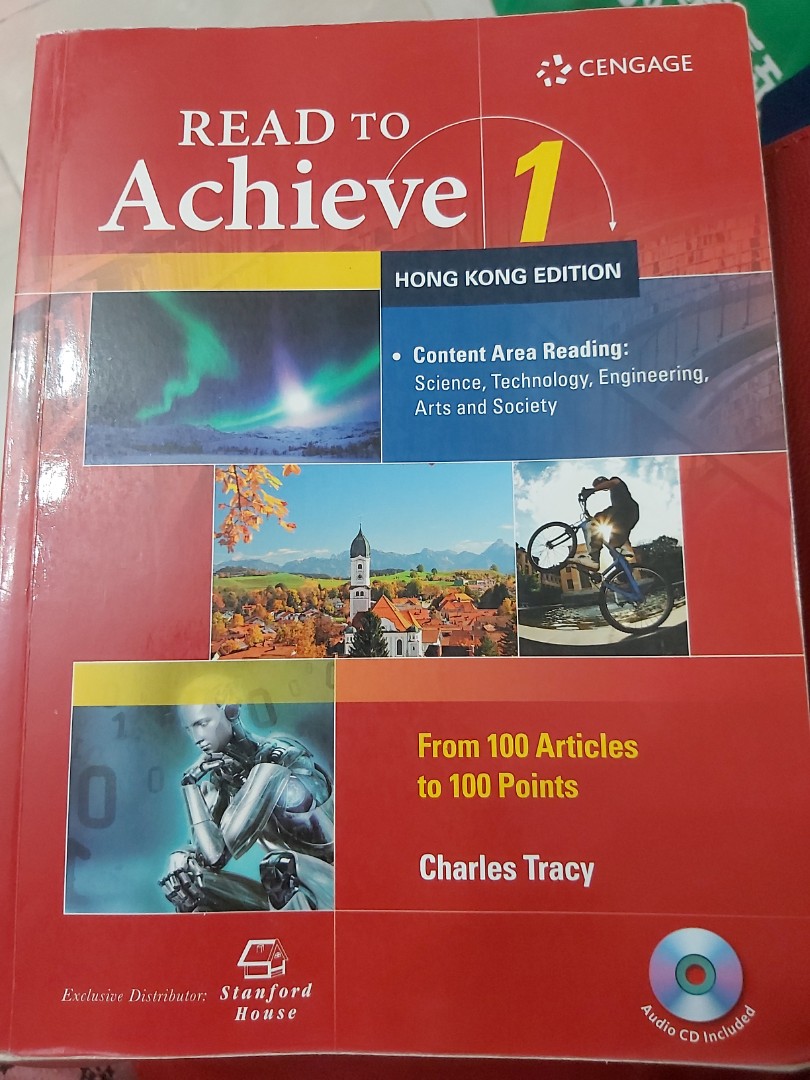 CENGAGE Read to Achieve 1 Hong Kong Edition, 興趣及遊戲, 書本 & 文具, 教科書 ...