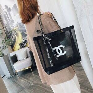 Chanel mesh tote bag, Women's Fashion, Bags & Wallets, Tote Bags on ...