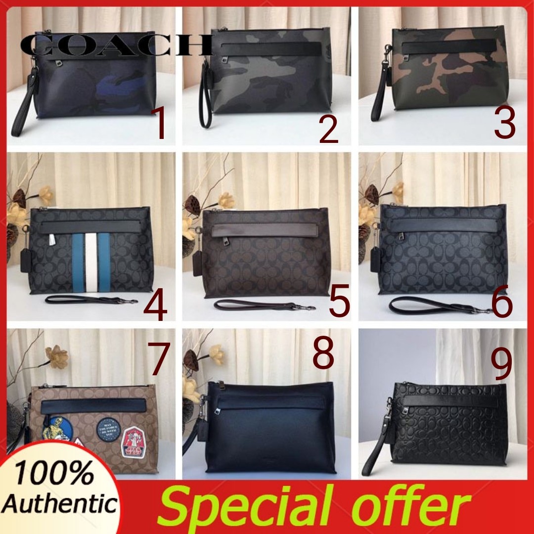 Coach Clutch, Men's Fashion, Bags, Belt bags, Clutches and Pouches on ...