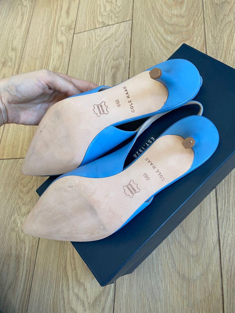 Cole Hann Vesta Slingback, Women's Fashion, Footwear, Heels on Carousell